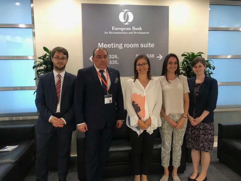 Meeting at European Bank of Reconstruction and Development (EBRD ...